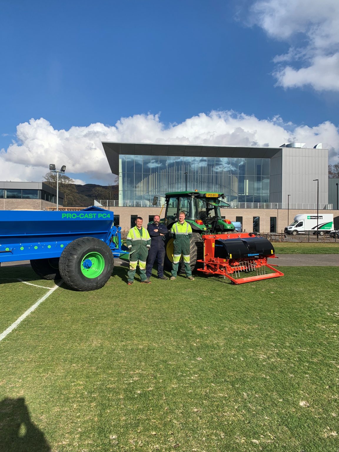Greentech Sportsturf improves efficiency with XD8 & PC 4 – Wiedenmann